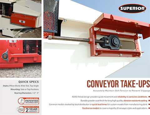 Pullys and Take-Ups | Crush Tech